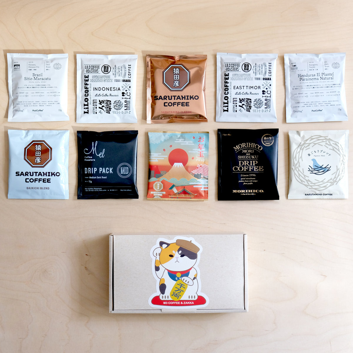 Lunar New Year Drip Bag Set 2025 - Dark Roasted – M3 Coffee & Zakka